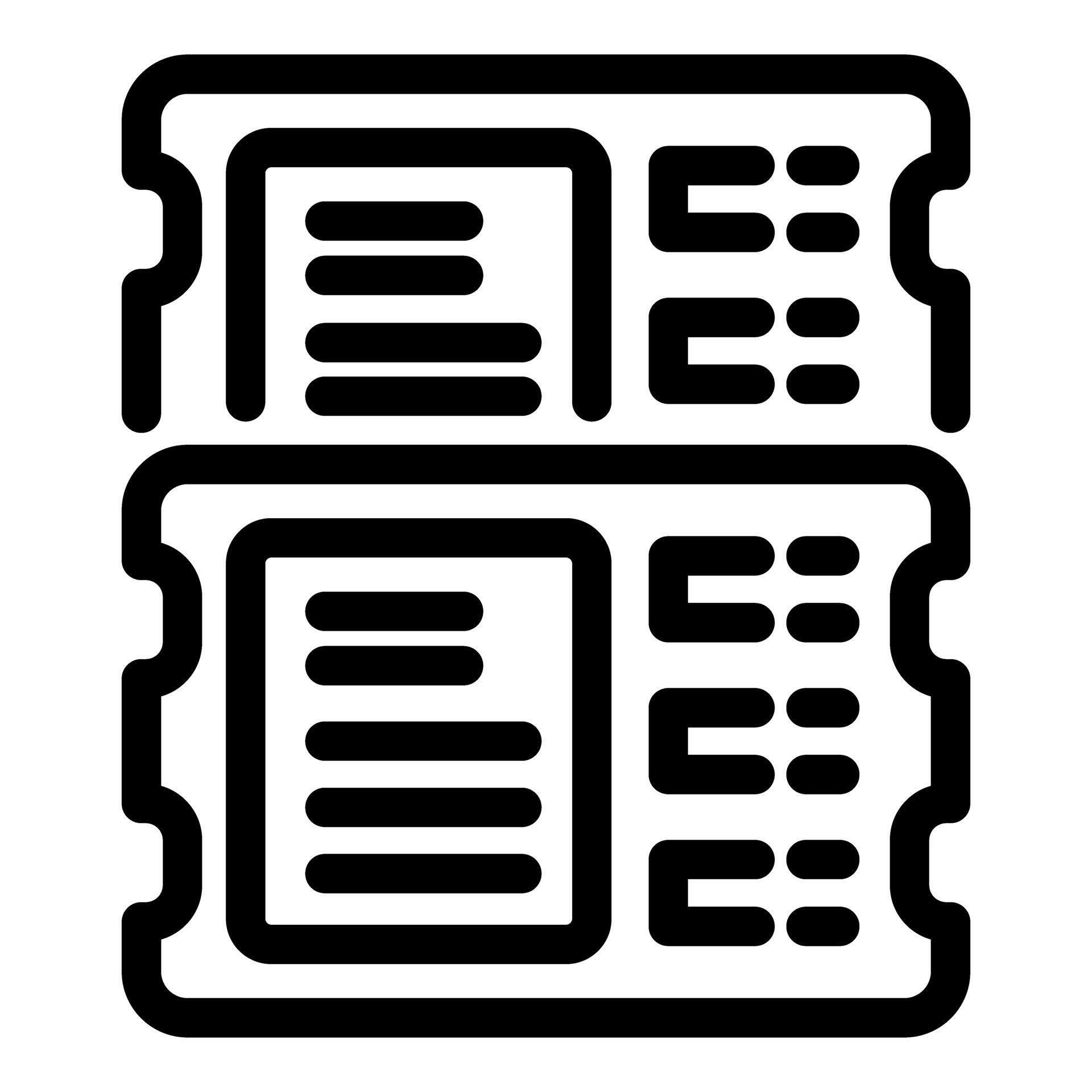 Computer random access memory modules icon representing data storage ...