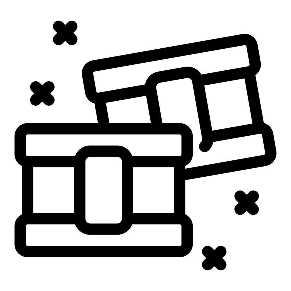 Two Treasure Chests Opening With Sparkling Stars Around 47050580 Vector Art At Vecteezy