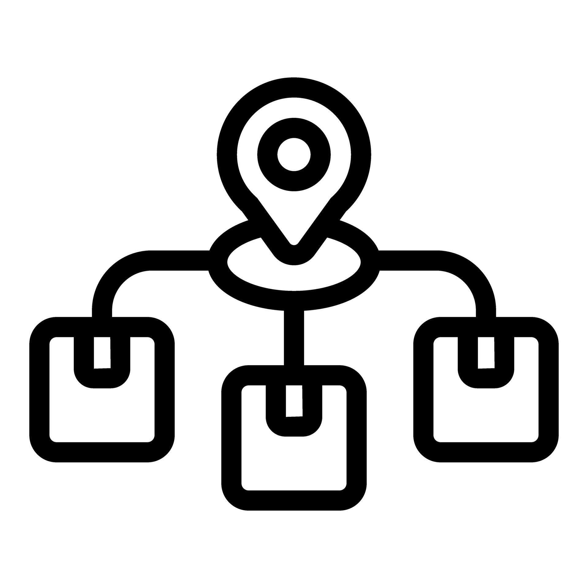 Global Network Connecting Devices With Location Pin Showing Data Transfer 47050814 Vector Art At