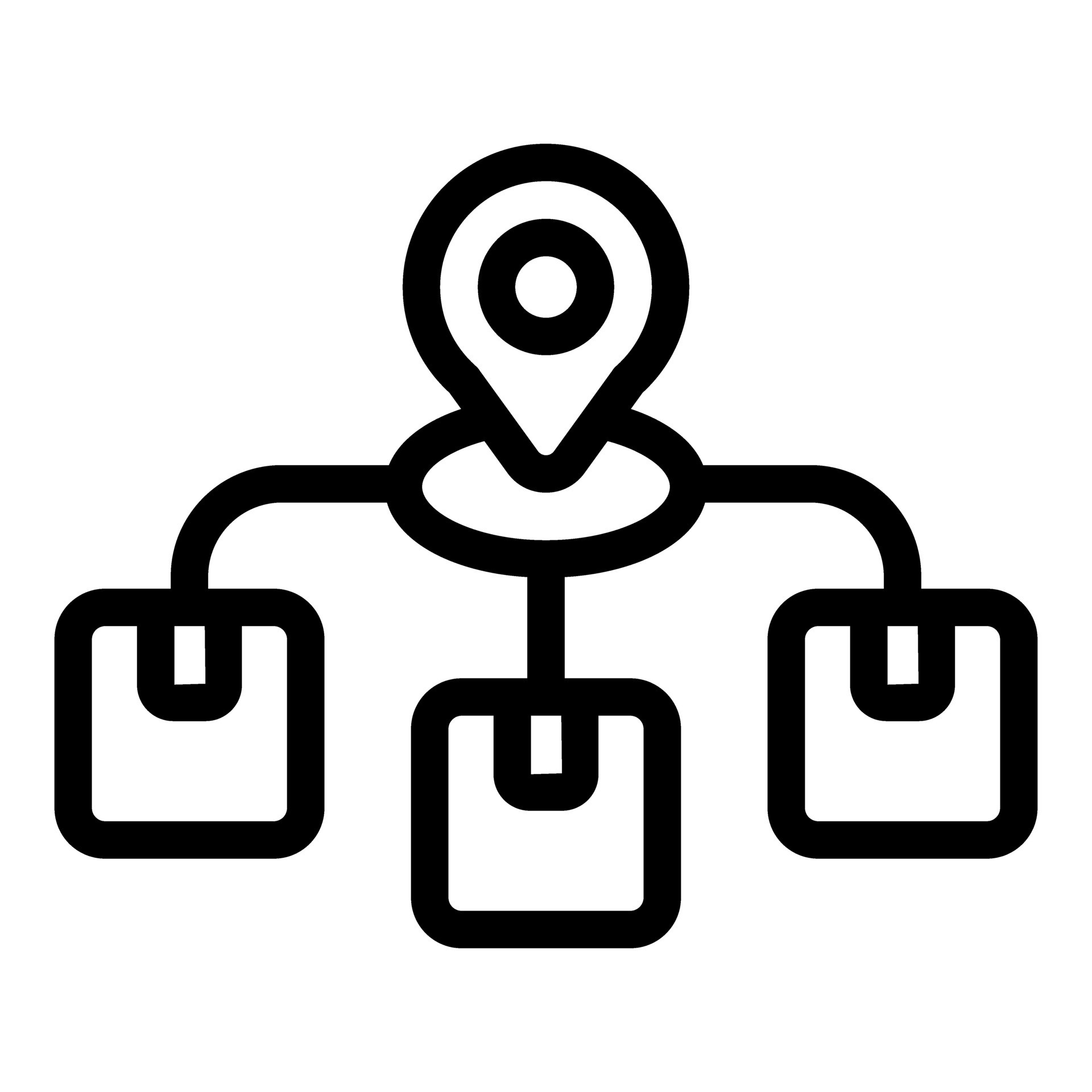 Global Network Connecting Devices With Location Pin Showing Data Transfer 47050814 Vector Art At