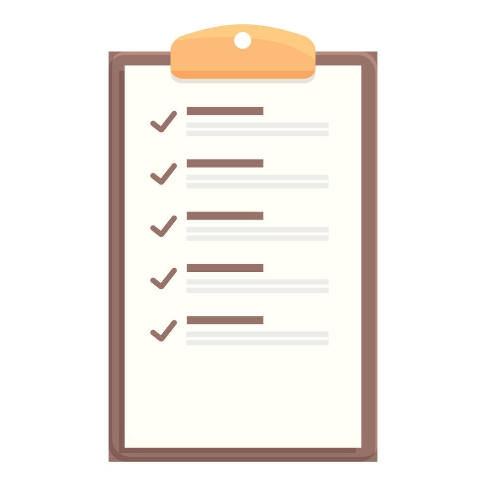 Clipboard showing check marks representing completing tasks 47056561 Vector Art at Vecteezy