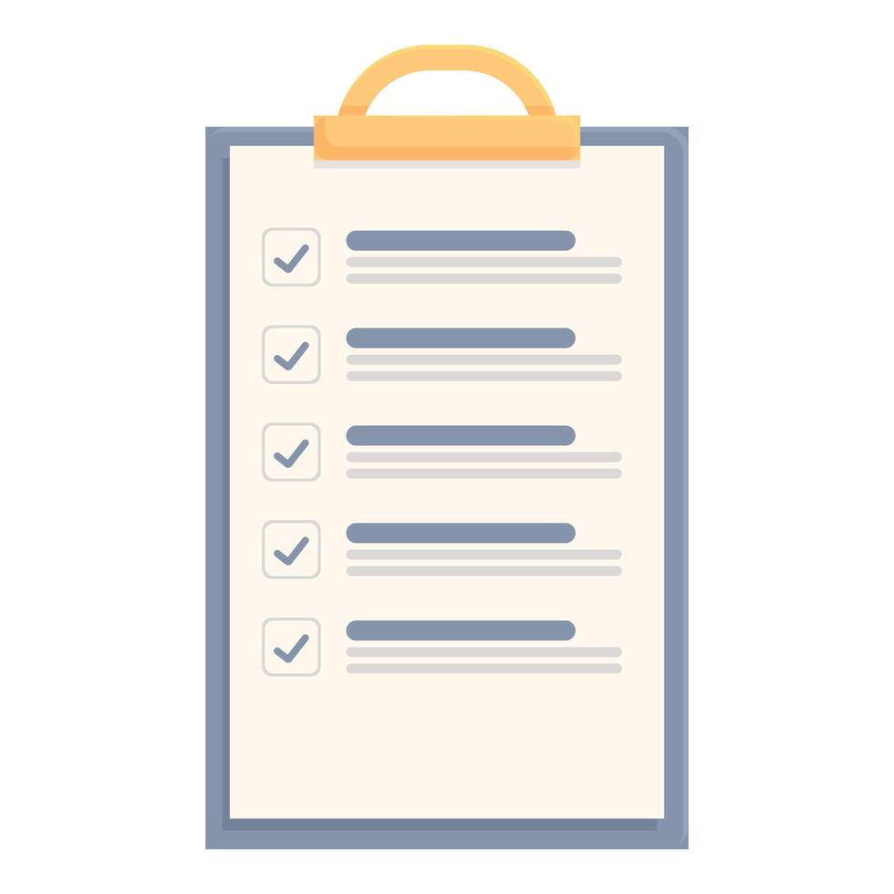 Clipboard showing check marks representing completed tasks 47056579 Vector Art at Vecteezy