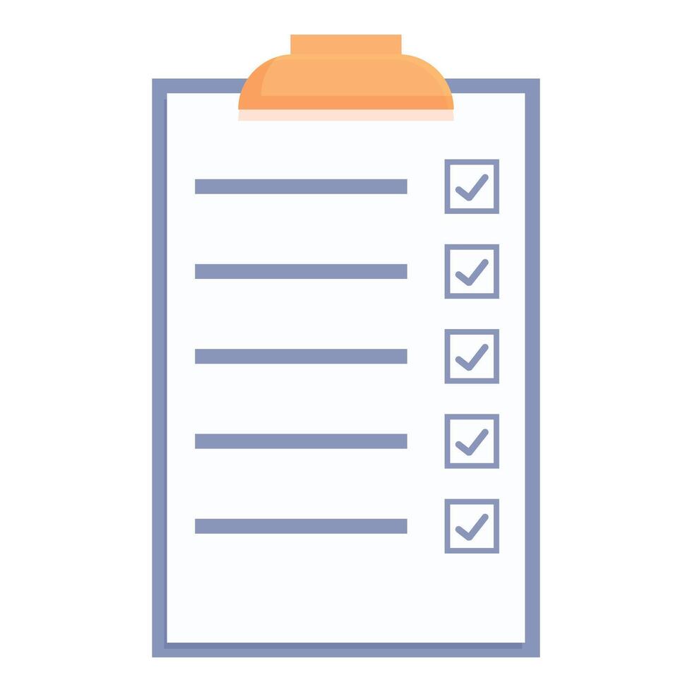 Clipboard showing check marks representing completed tasks 47056580 Vector Art at Vecteezy