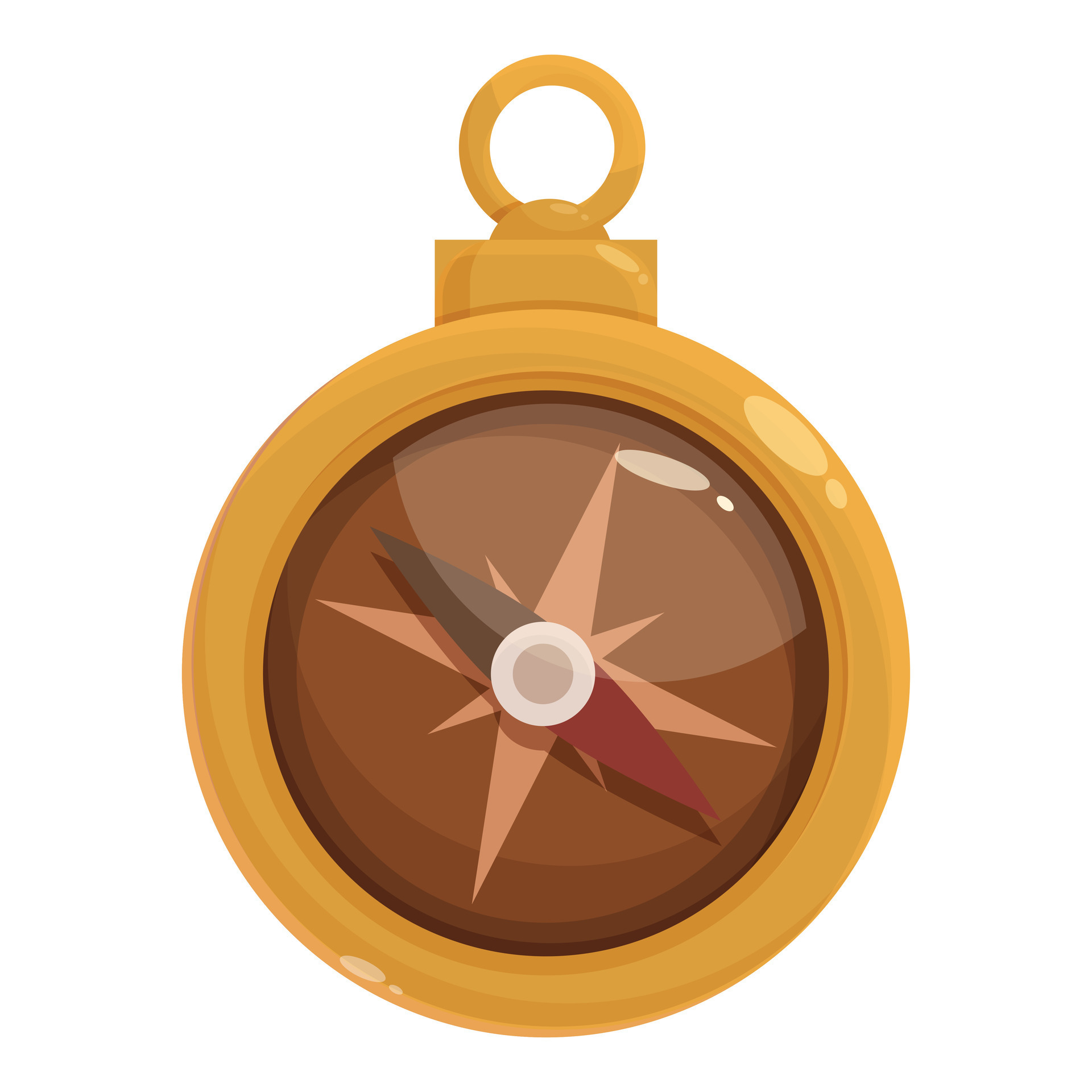 Golden Compass Pointing North Showing Direction 47060903 Vector Art At Vecteezy