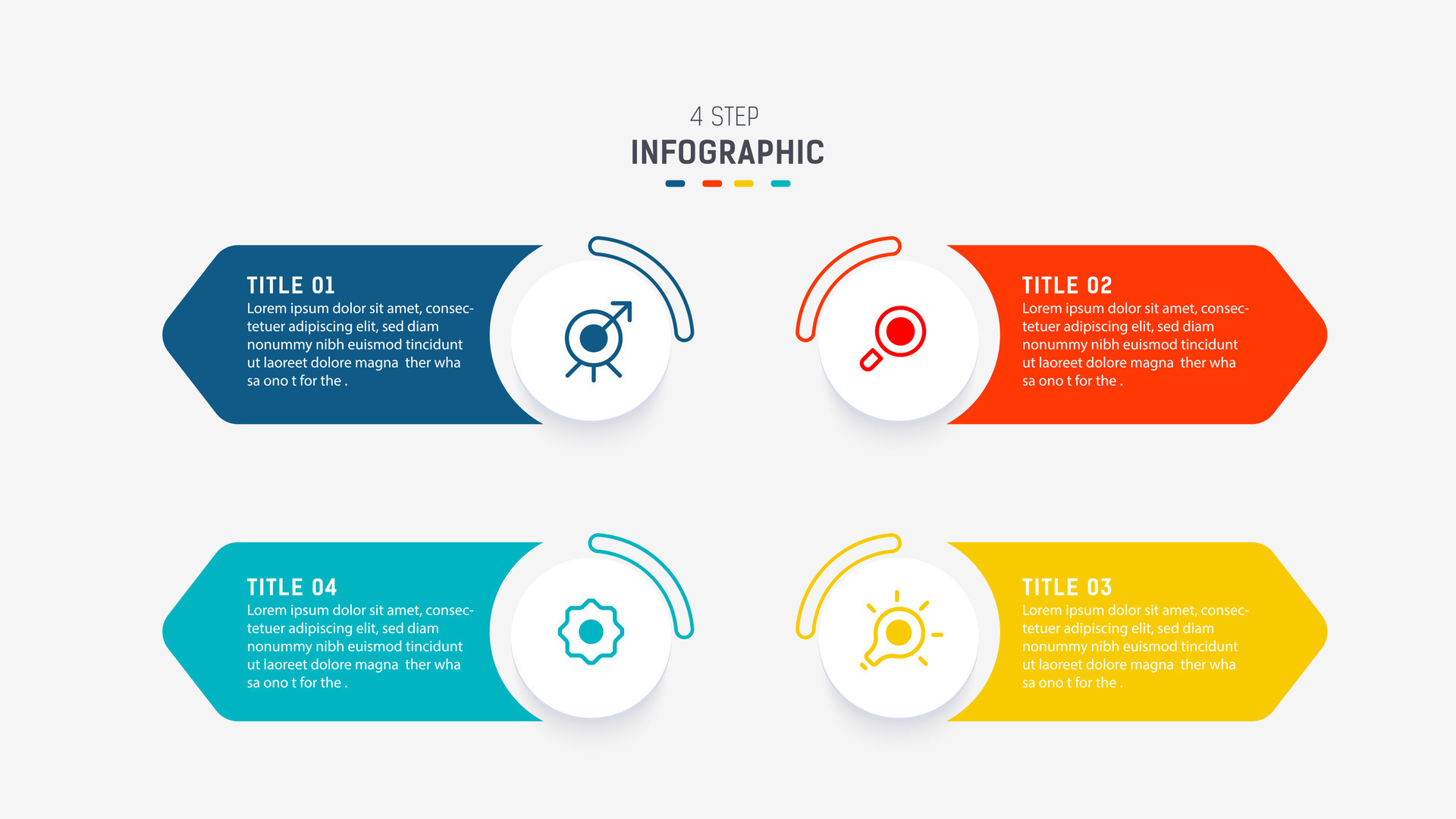 Three Step Infographic label design template with line icons. process ...