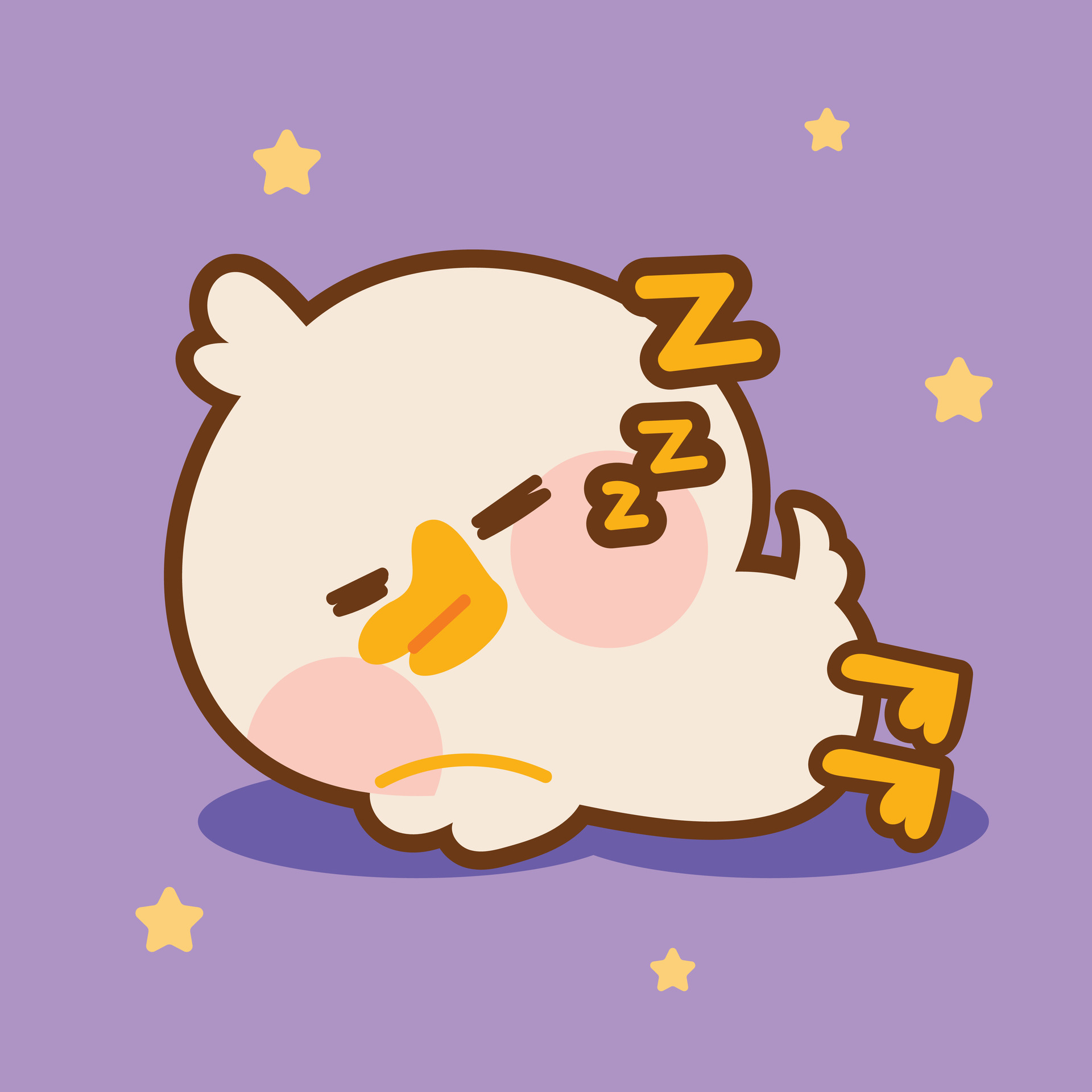 Cute Duck Character Logo Emoticon Sticker Expression Illustration 47073927 Vector Art At Vecteezy
