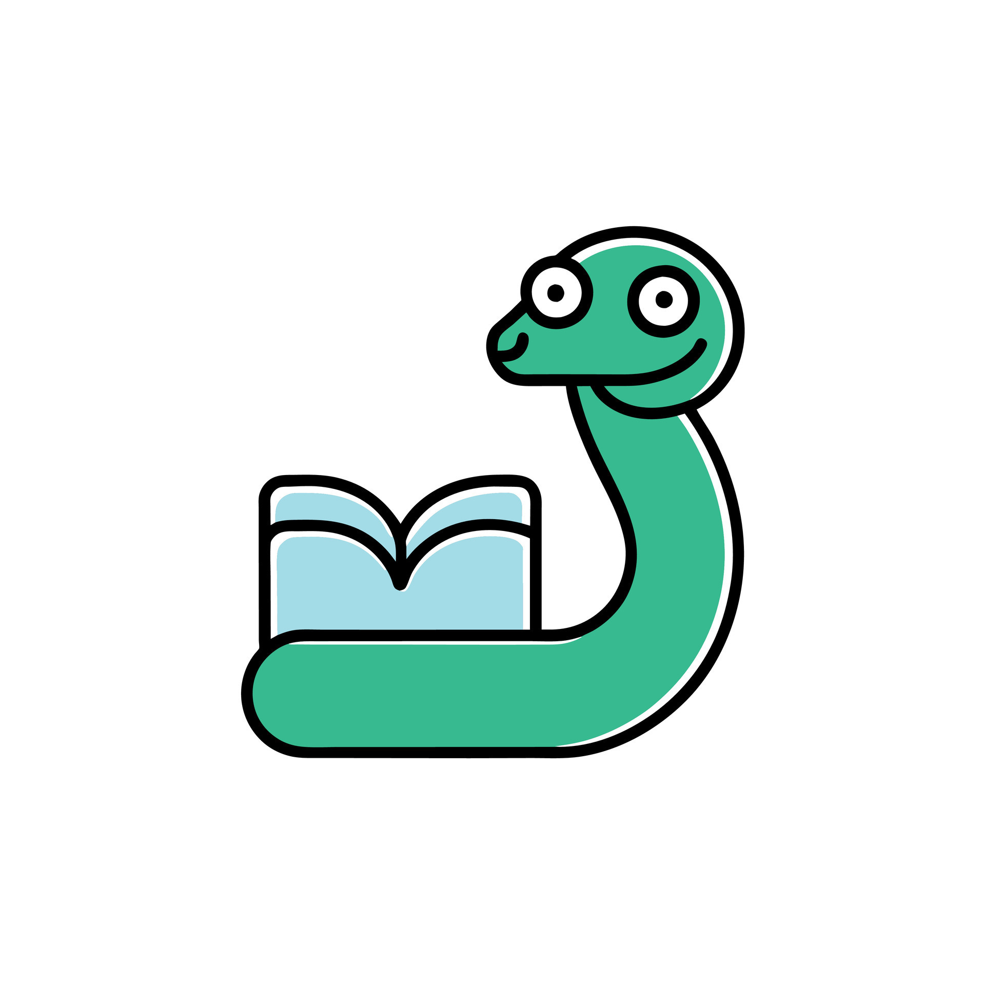 Bullsnake snake learns icon illustration 47075239 Vector Art at Vecteezy