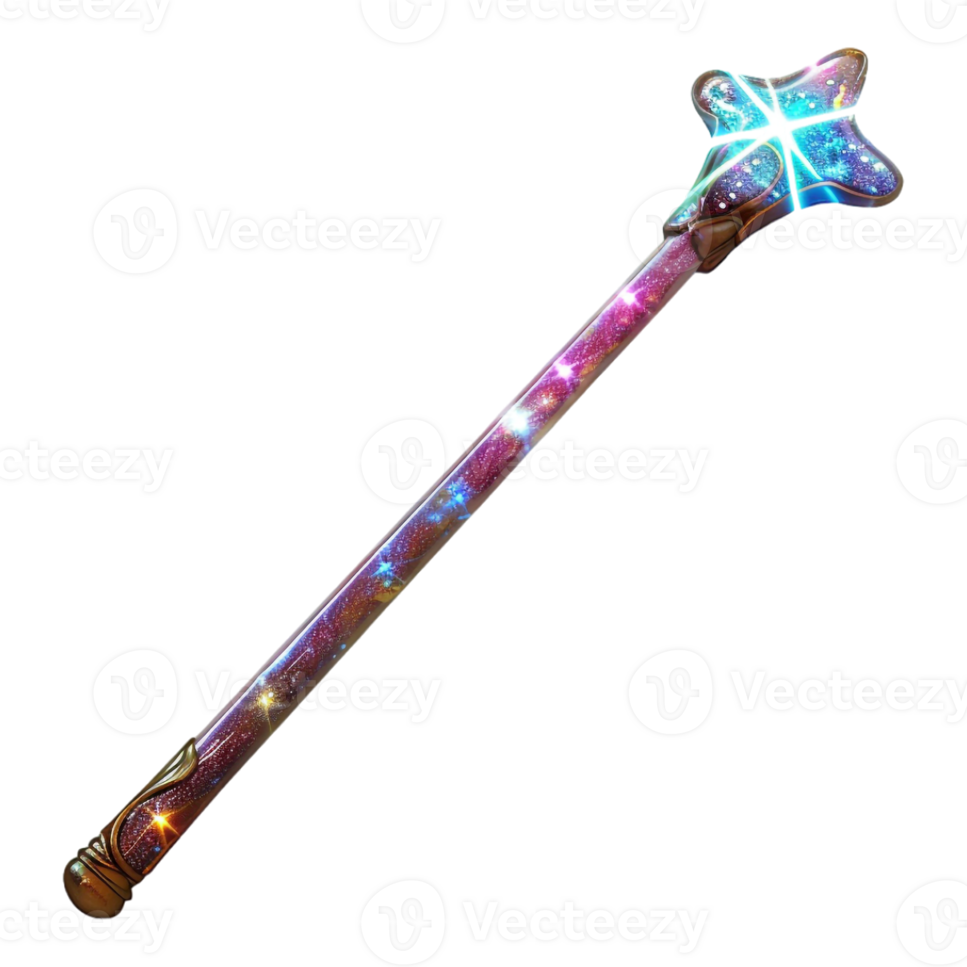 Magic Wand on Transparent Background 47080687 PNG