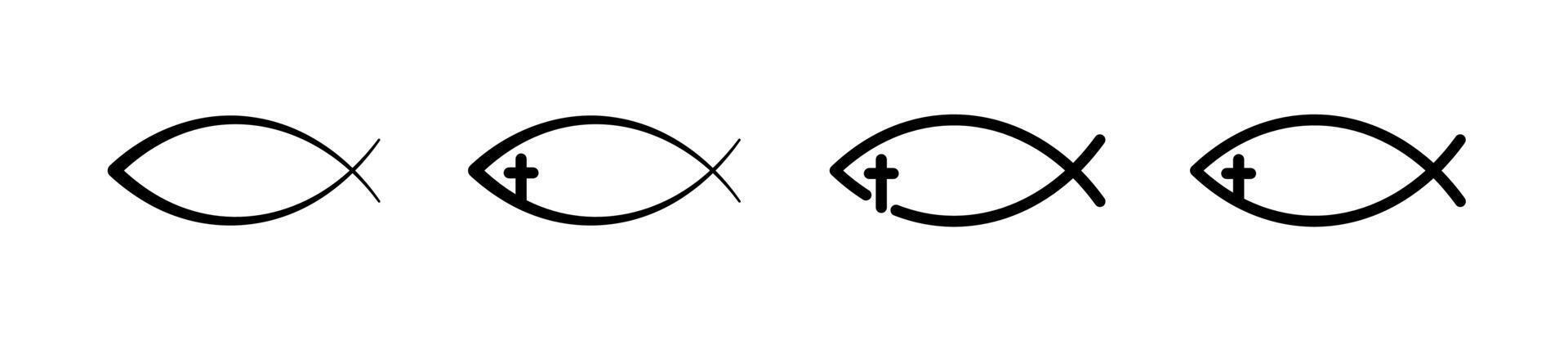 Christian fish symbol. Jesus fish icons. Christian fish symbols ... Christian fish symbol. Jesus fish icons. Christian fish symbols ...
