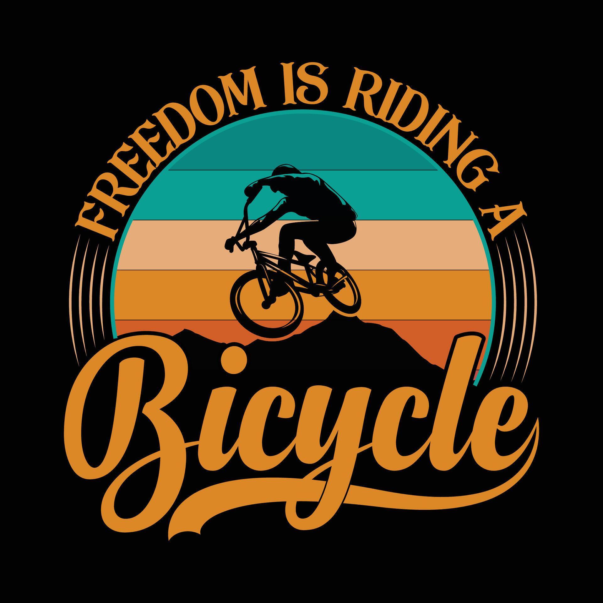 Bicycle T Shirt Design 47086765 Vector Art At Vecteezy