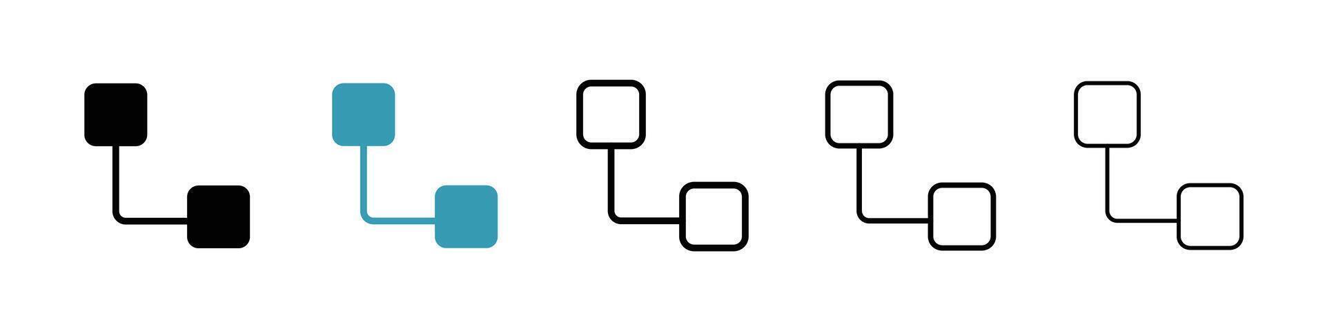 Diagram nested icon 47091067 Vector Art at Vecteezy