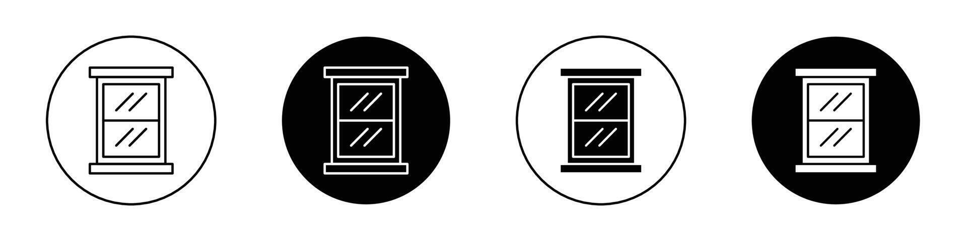 Window icon set black filled and outlined style. 47092342 Vector Art at ... Window icon set black filled and outlined style. 47092342 Vector Art at ...