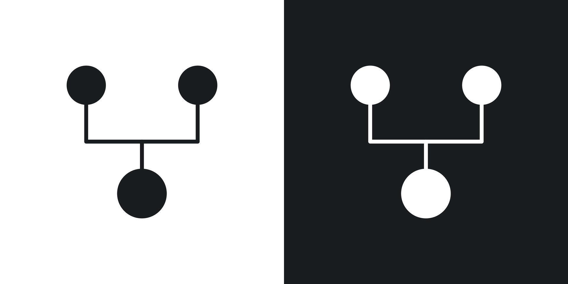 Code Fork icon 47093273 Vector Art at Vecteezy