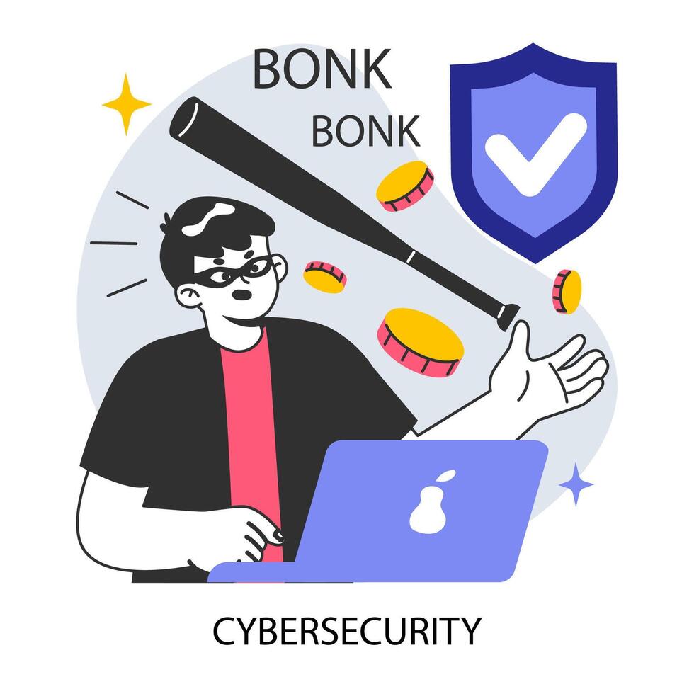 Data Privacy Cyber Or Web Security Database Safety Of A Digital