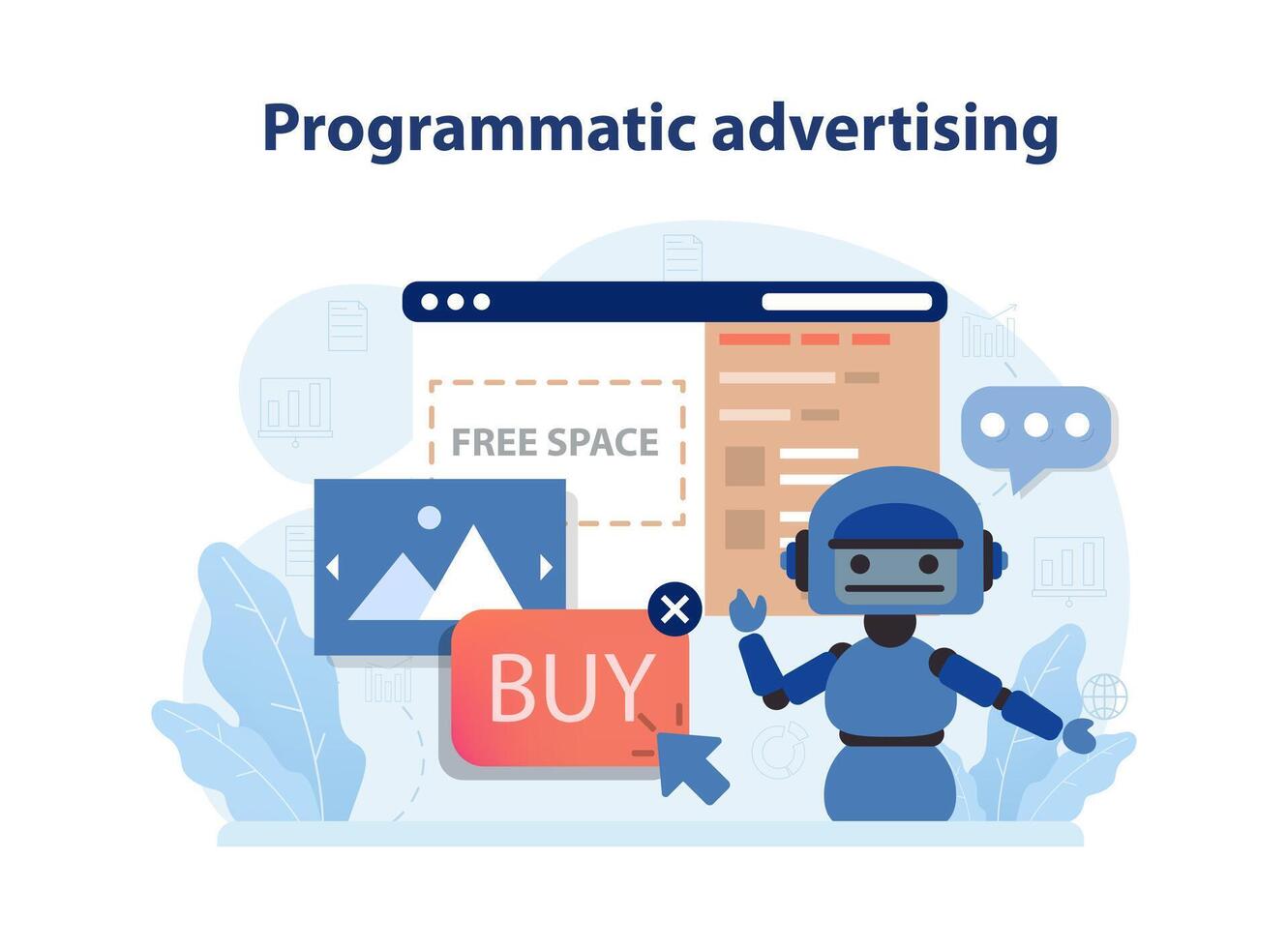 Page 3 | Programmatic Advertising Vector Art, Icons, and Graphics for ...