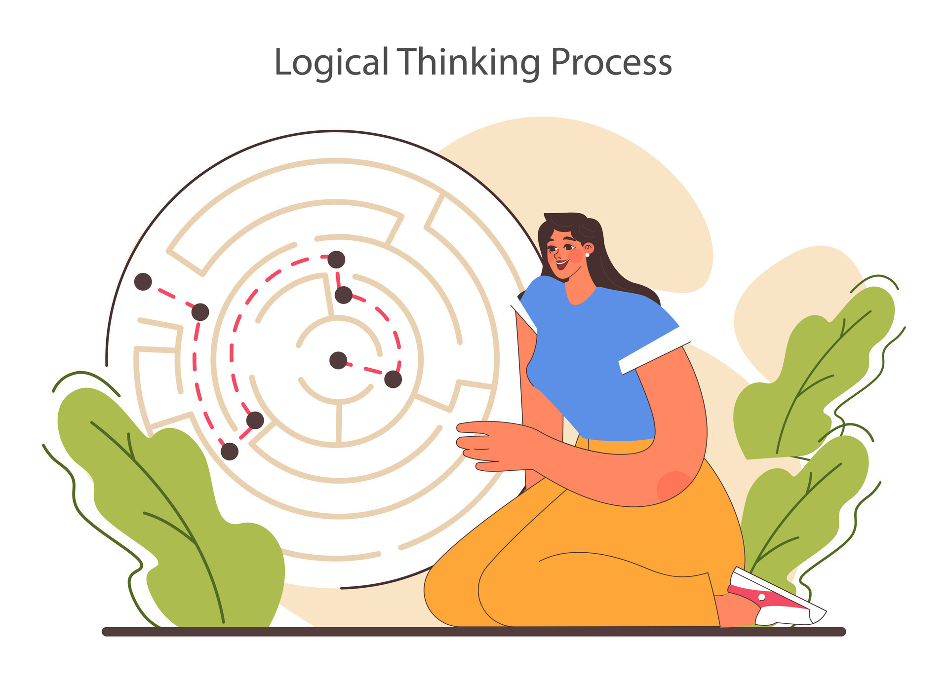 Critical Thinking Skill Strategic Decision Making Brainstorming 47095181 Vector Art At Vecteezy