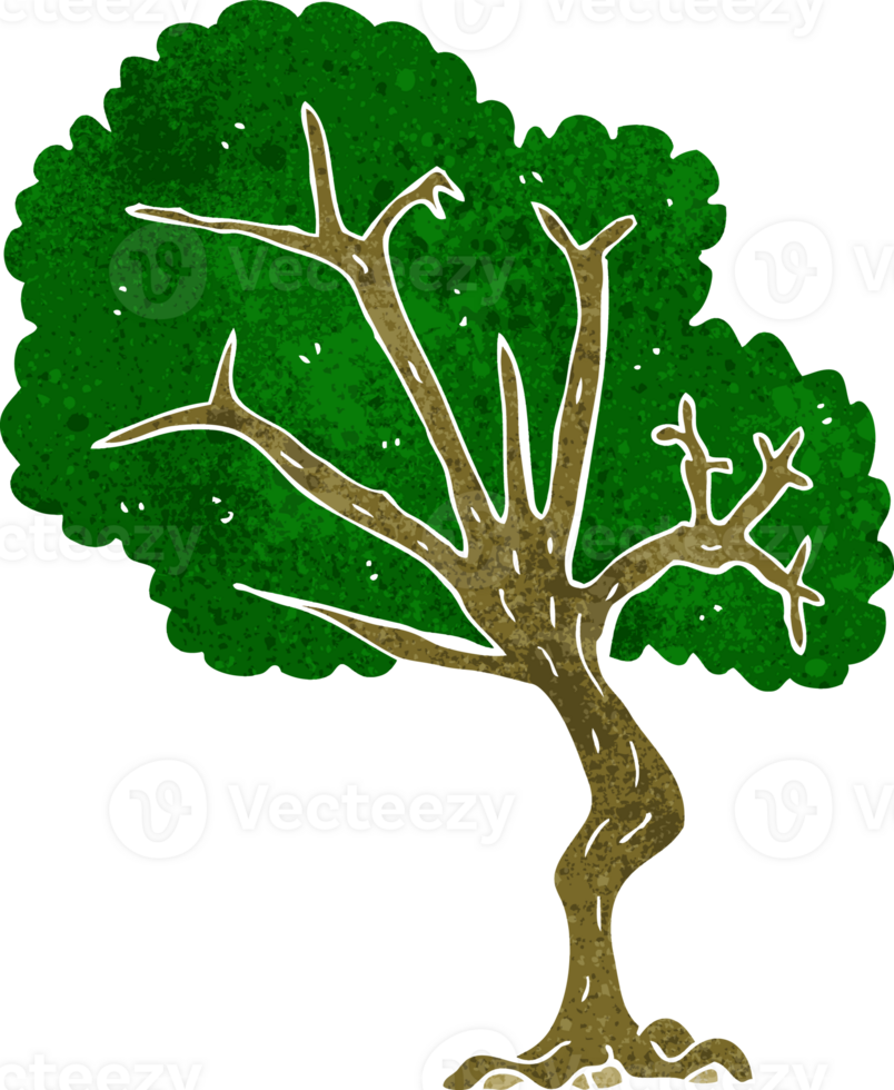 Cartoon Tree Drawing 47101108 Png