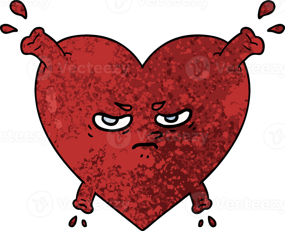 Cartoon Heart Drawing 47101189 Png