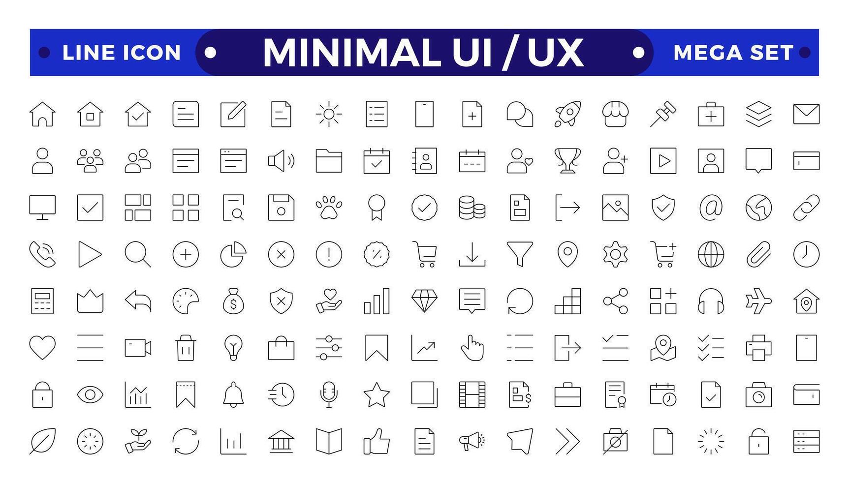 Best Collection Of Ui Ux Icon Set User Interface Icon Set Collectionbasic User Interface