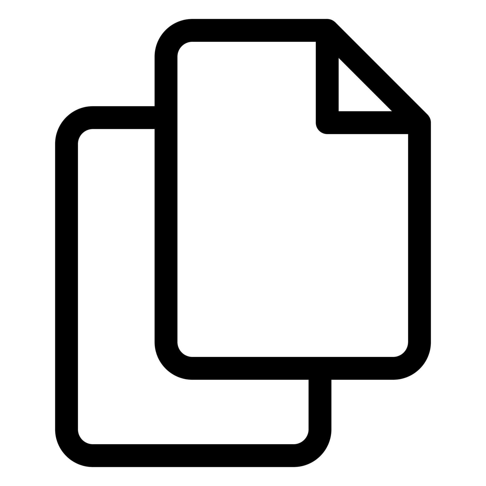 Copy Line Icon Illustration Isolated On White Background 47123676 Vector Art At Vecteezy