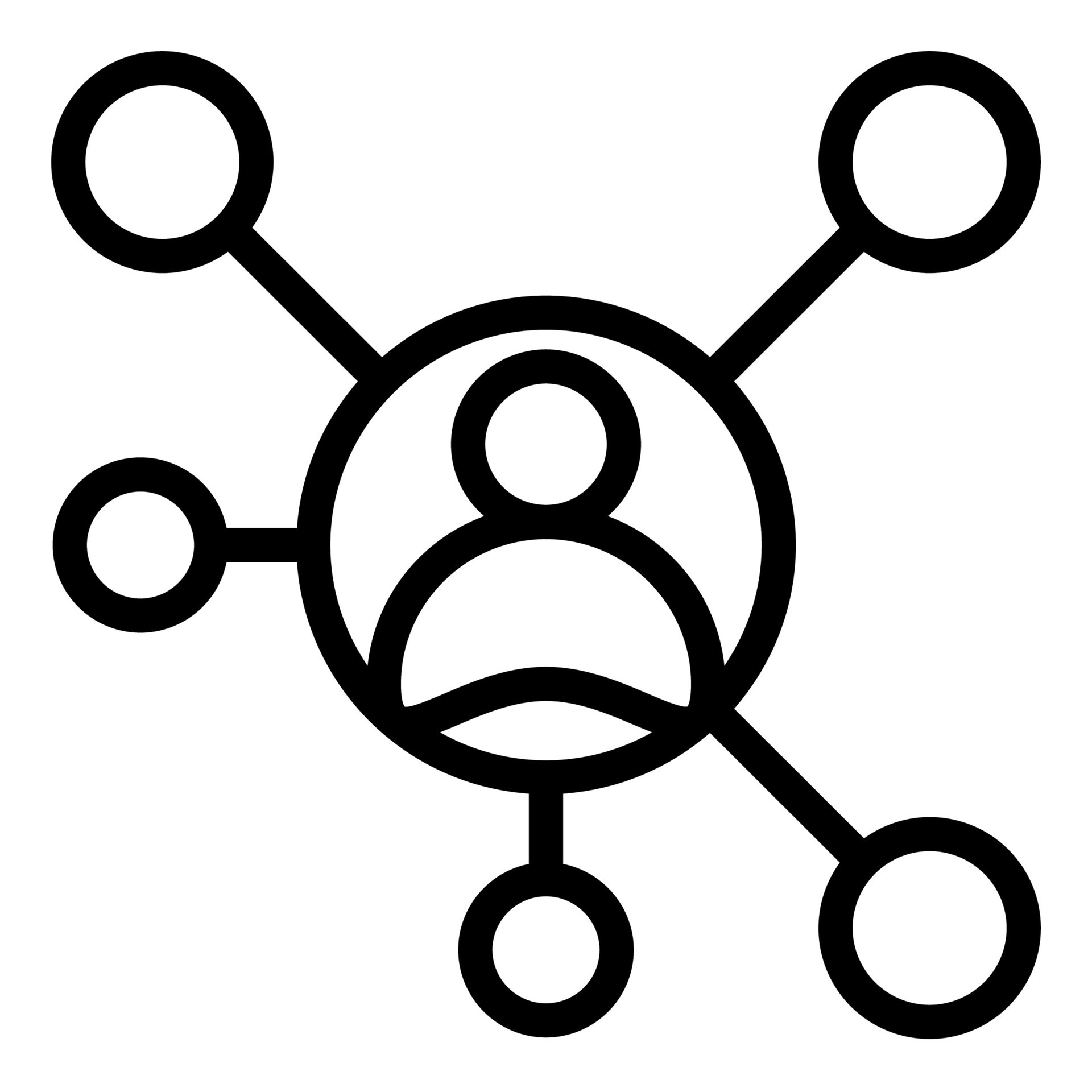 Networking Line Icon Illustration Isolated On White Background 47124741 Vector Art At Vecteezy