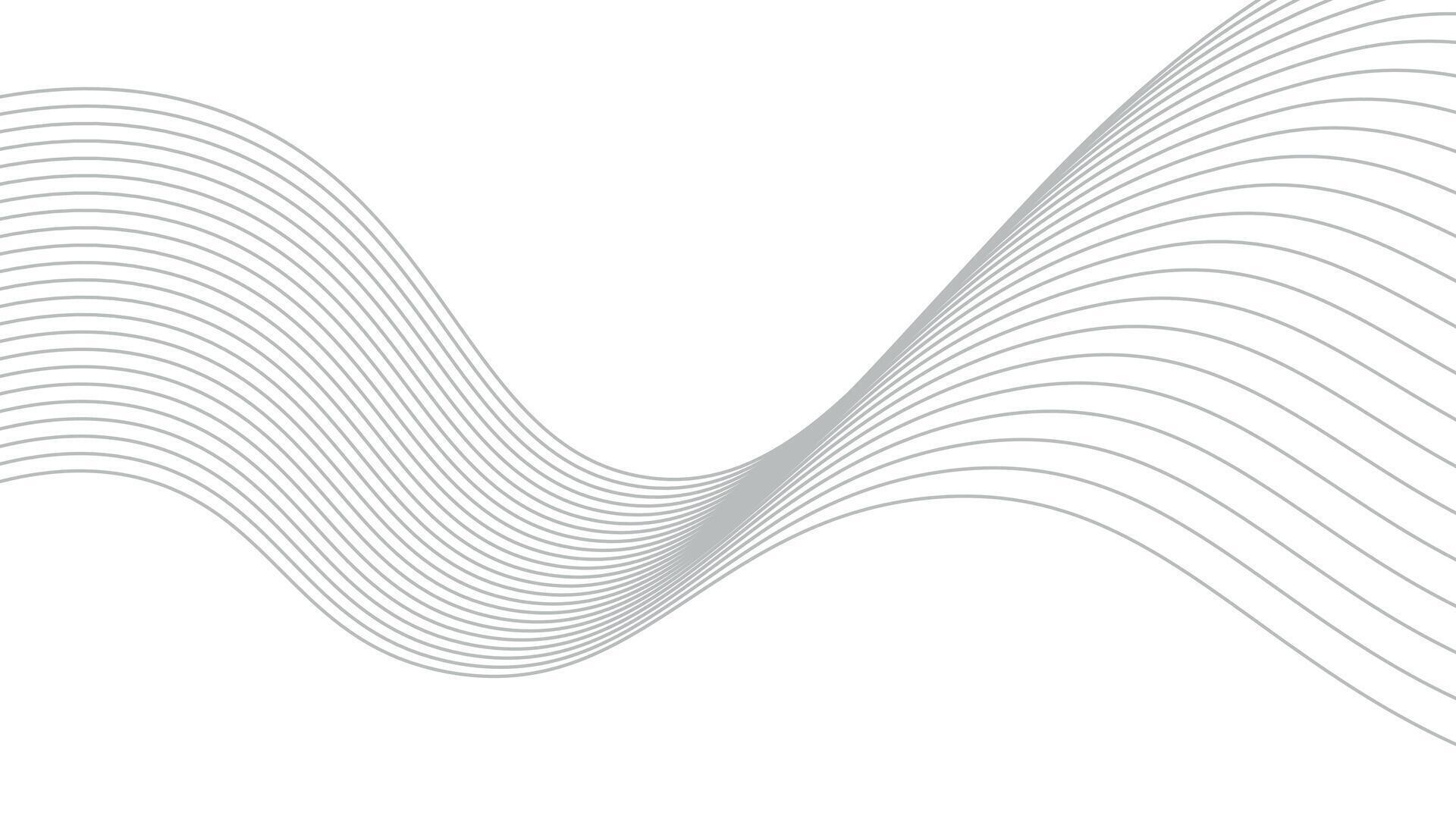 Abstract wavy line background, wavy pattern, stylish line art and web ...