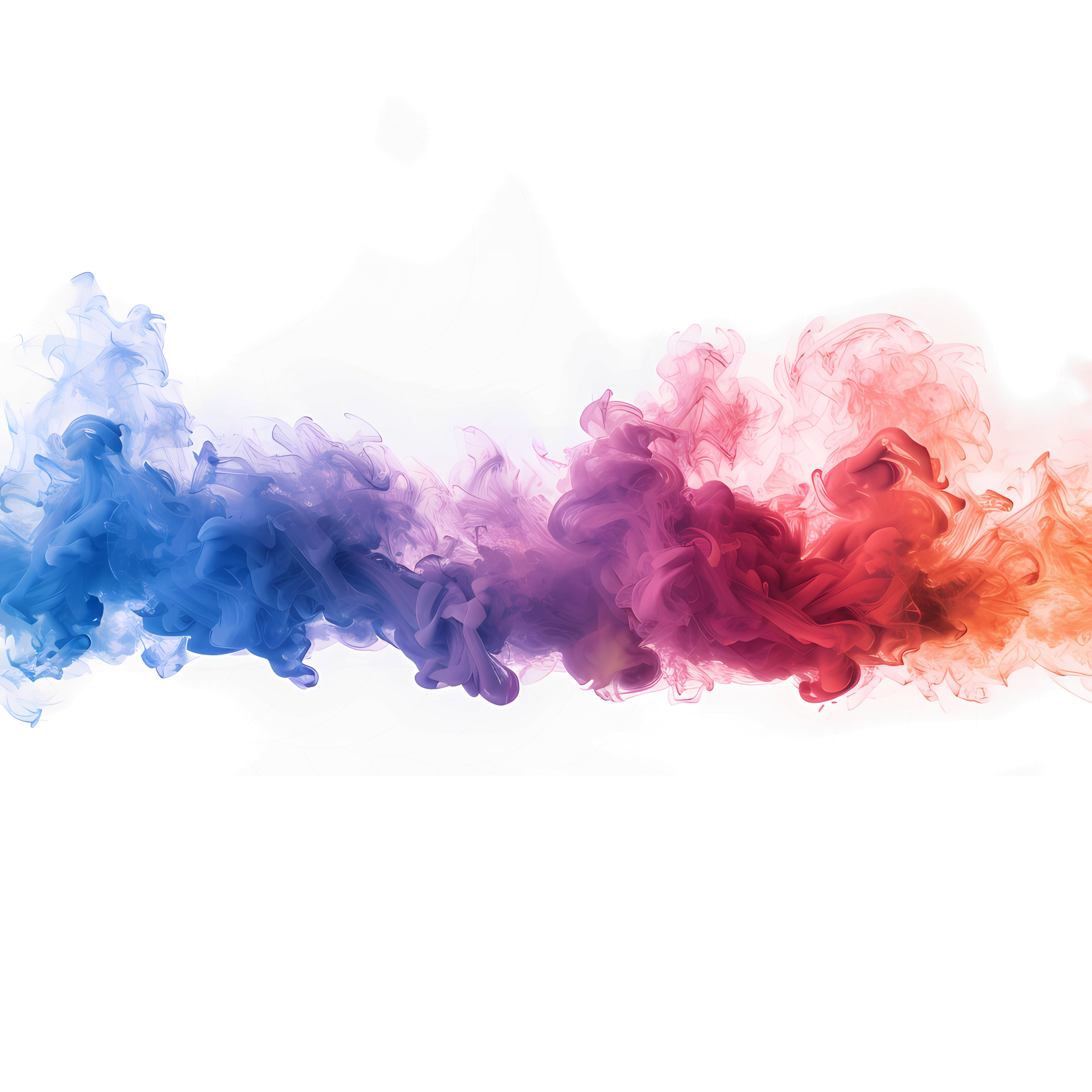 colorful smoke effect isolated on transparent background 47130782 PNG