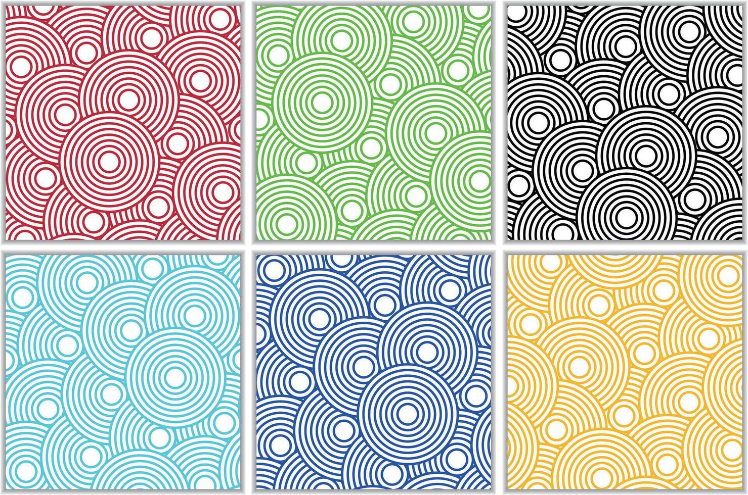Colorful concentric circle patterns 47131414 Vector Art at Vecteezy Colorful concentric circle patterns 47131414 Vector Art at Vecteezy