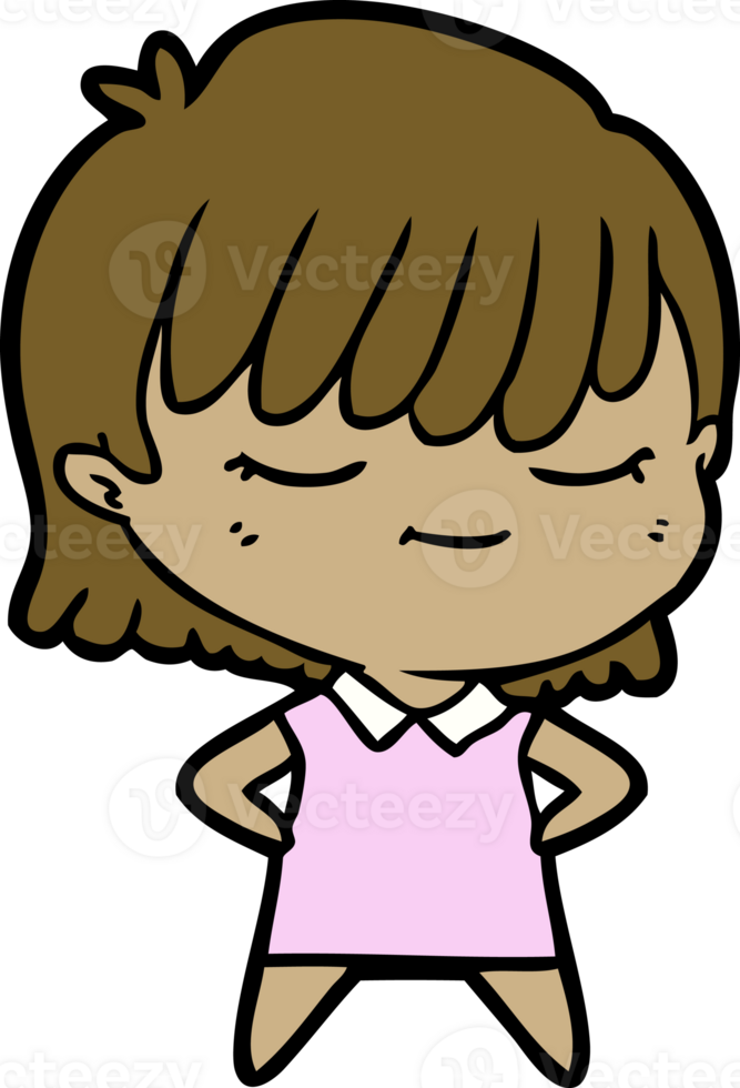 cartoon woman drawing 47134030 PNG