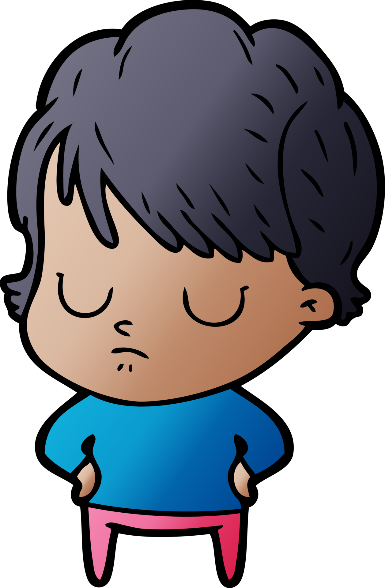 Karikatur Frau Zeichnung 47134524 PNG