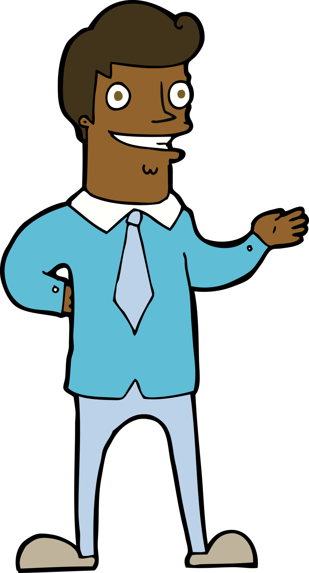 cartoon salesman drawing 47134816 PNG