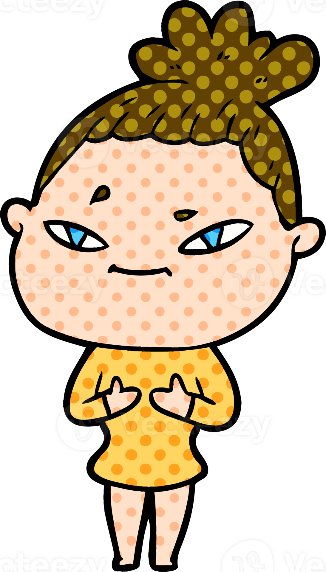 cartoon woman drawing 47134831 PNG