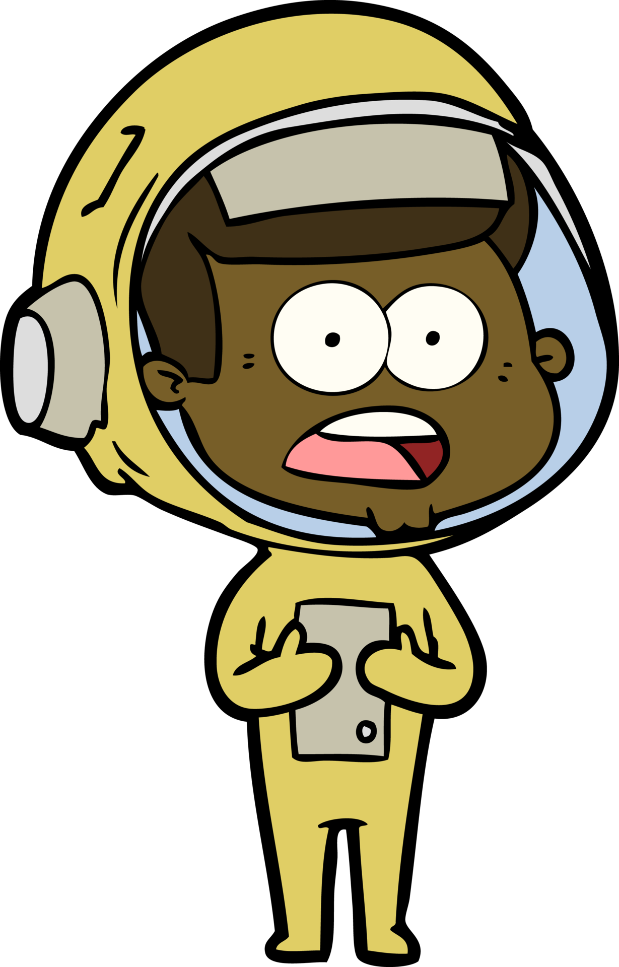 dessin animé surpris astronaute dessin 47134861 PNG