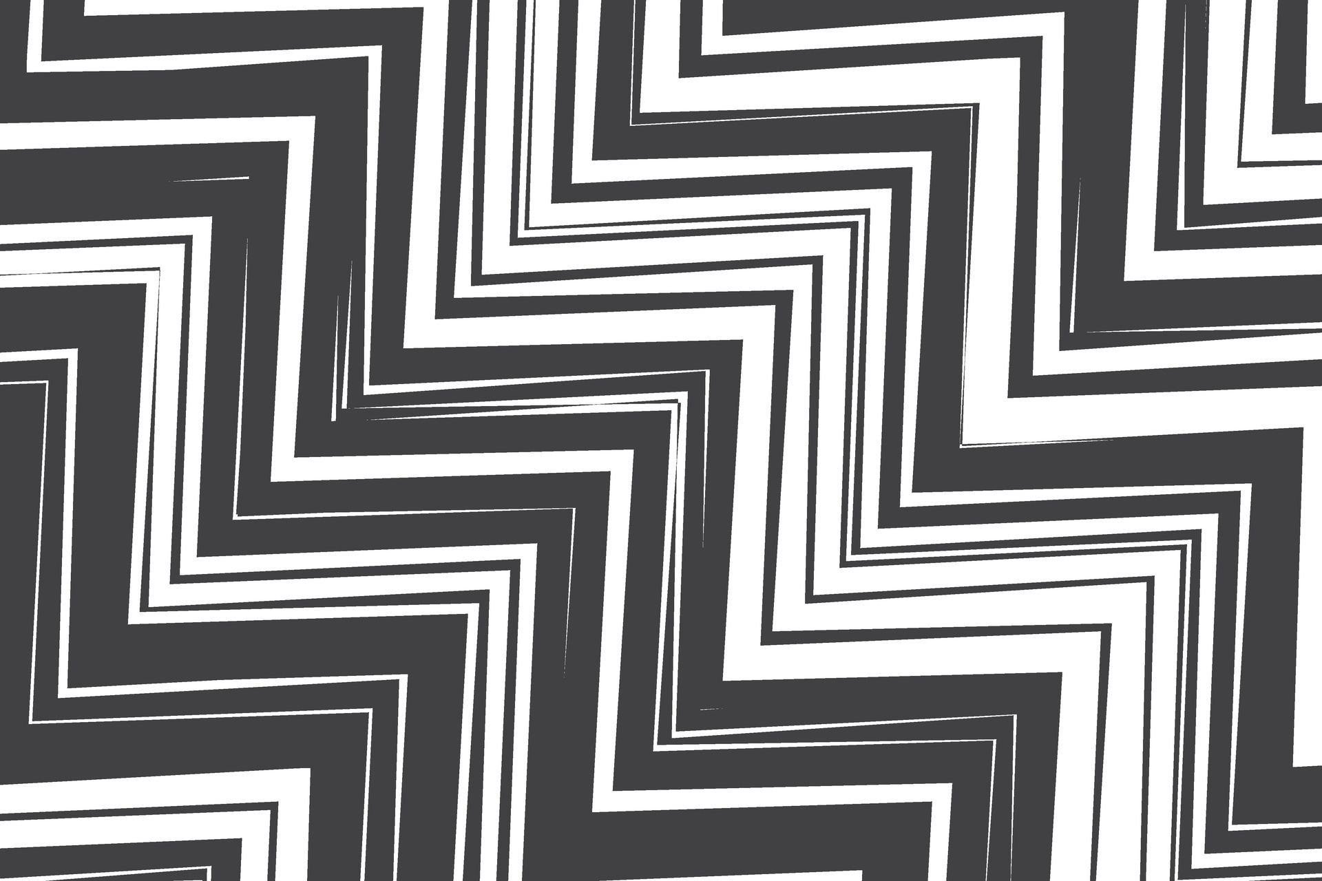 Simple Abstract Grey Ash Color Creative Geometric Rendom Thin Thick Zig Zag Line Pattern A Black
