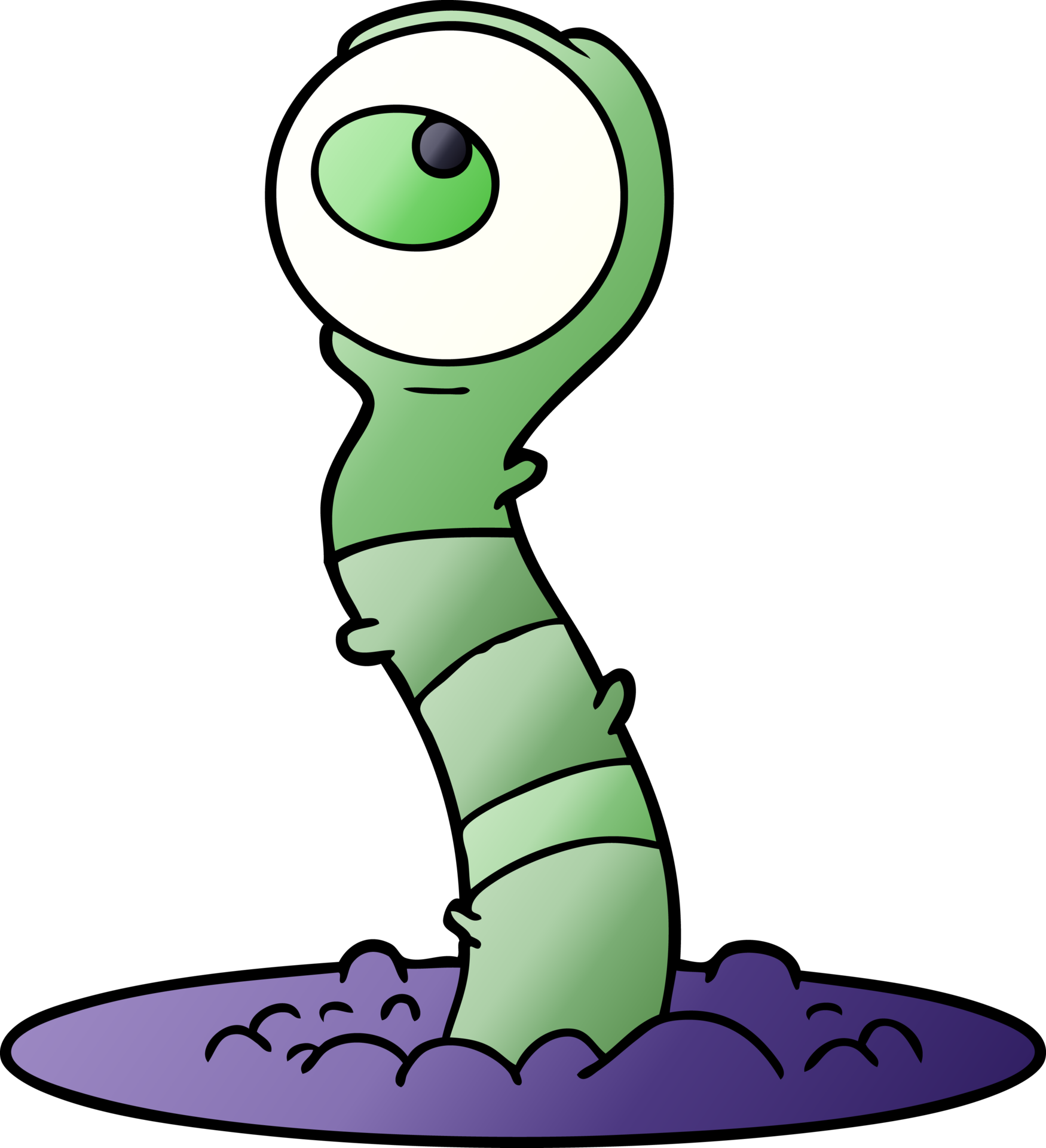 Cartoon Alien Swamp Monster Drawing 47184196 Png