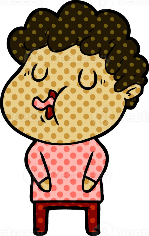 Cartoon Man Singing Drawing 47186695 Png