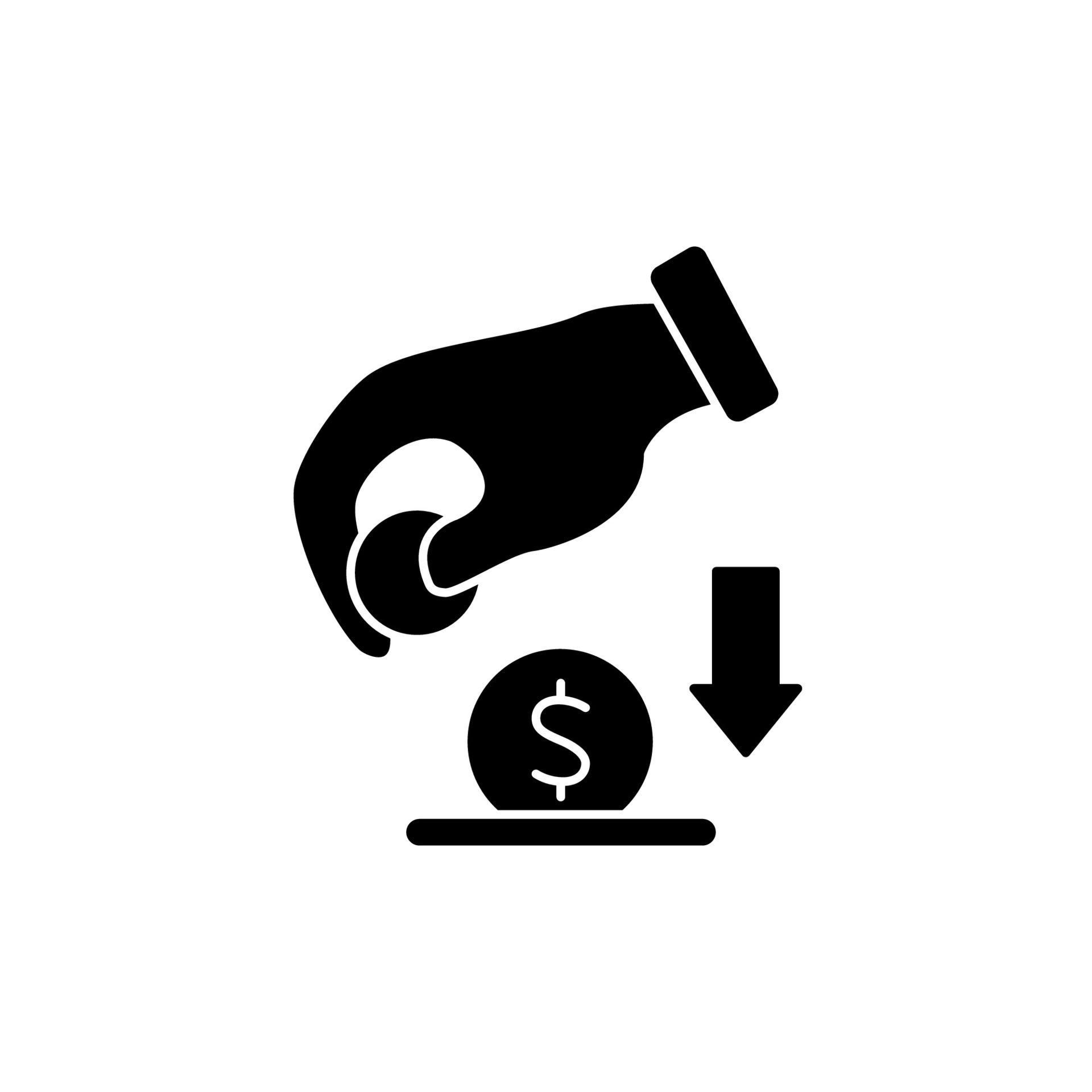 invest concept line icon. Simple element illustration. invest concept ... invest concept line icon. Simple element illustration. invest concept ...