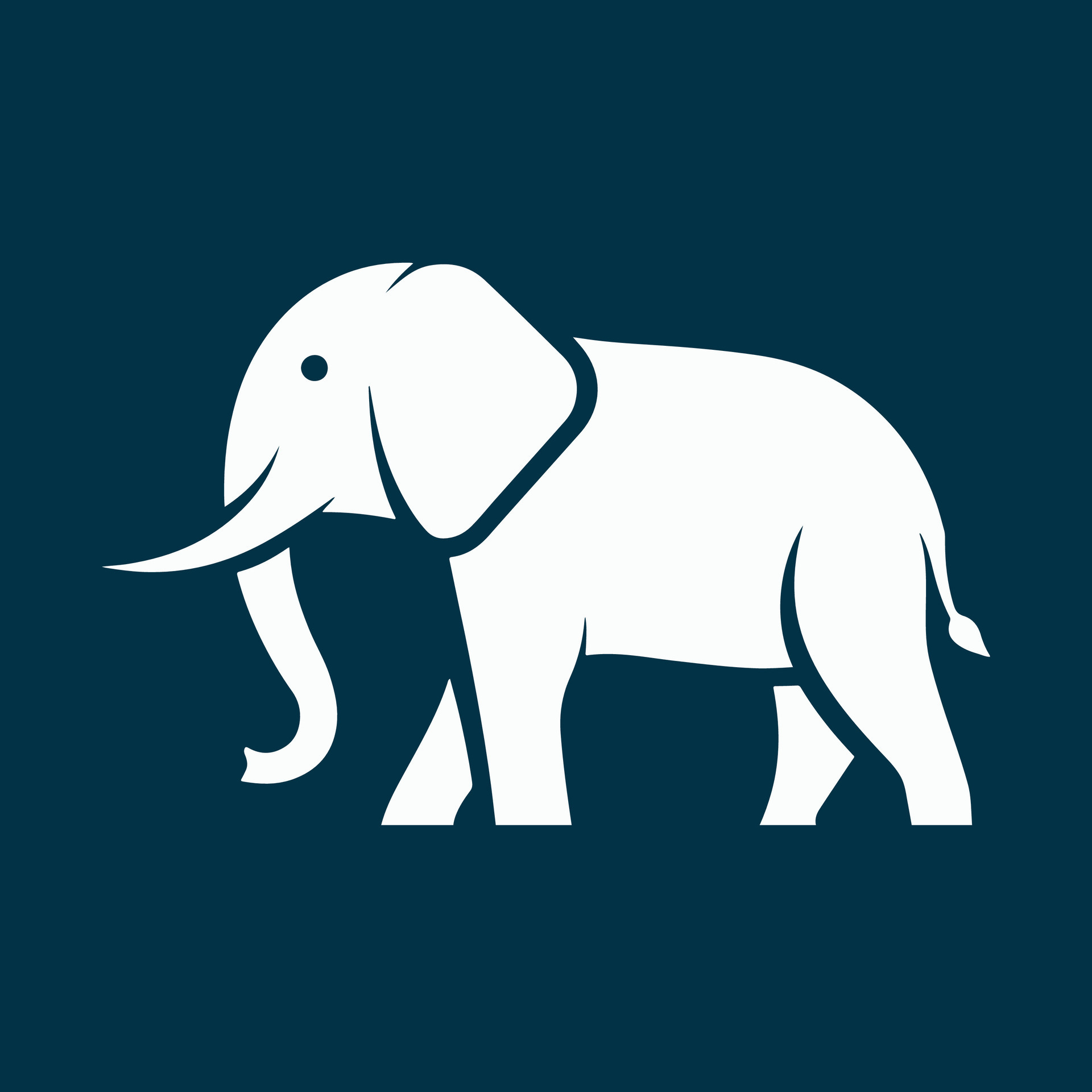 simple Elephant logo icon illustration 47192048 Vector Art at Vecteezy