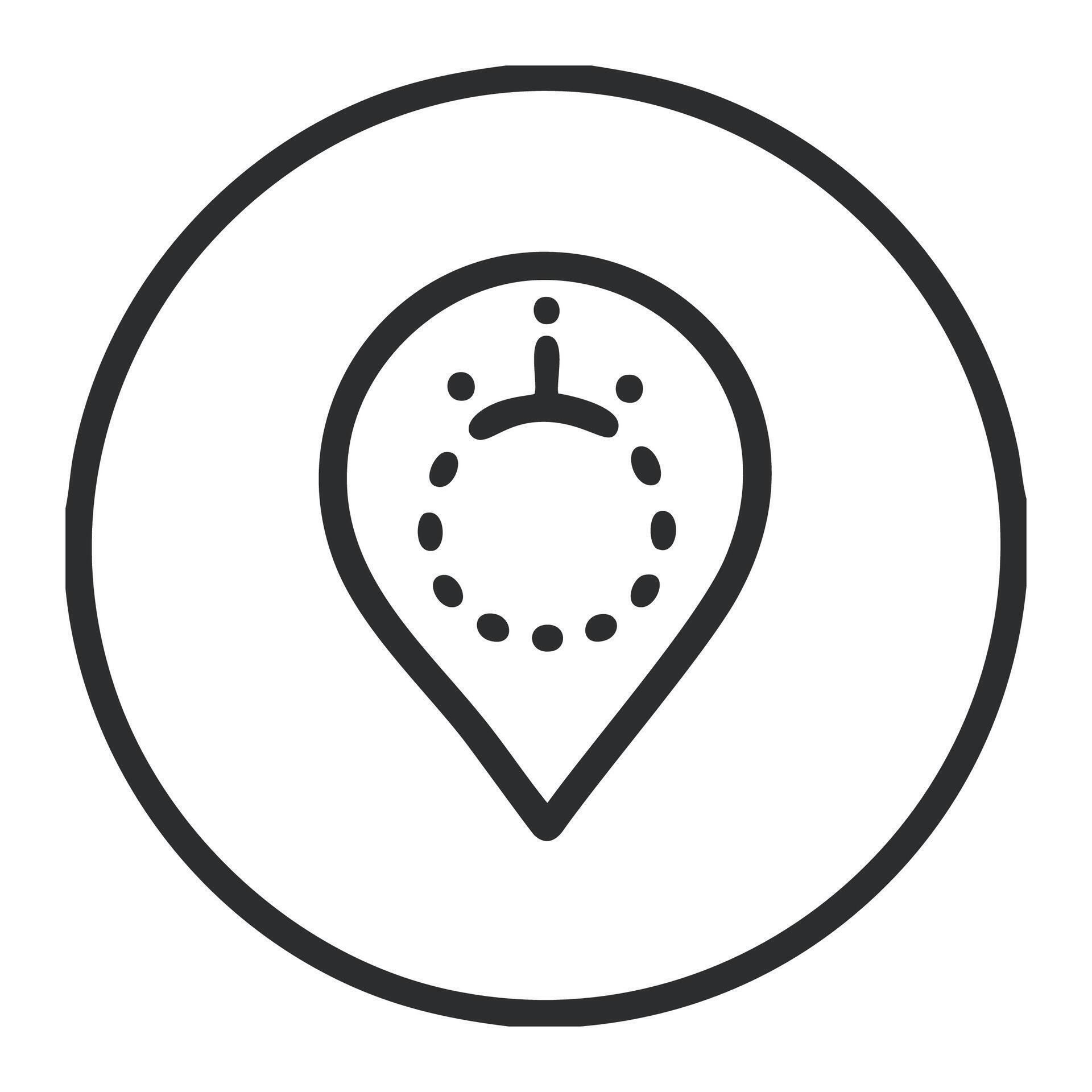 Map Pointer Location Icon In Linear Style 47193662 Vector Art At Vecteezy