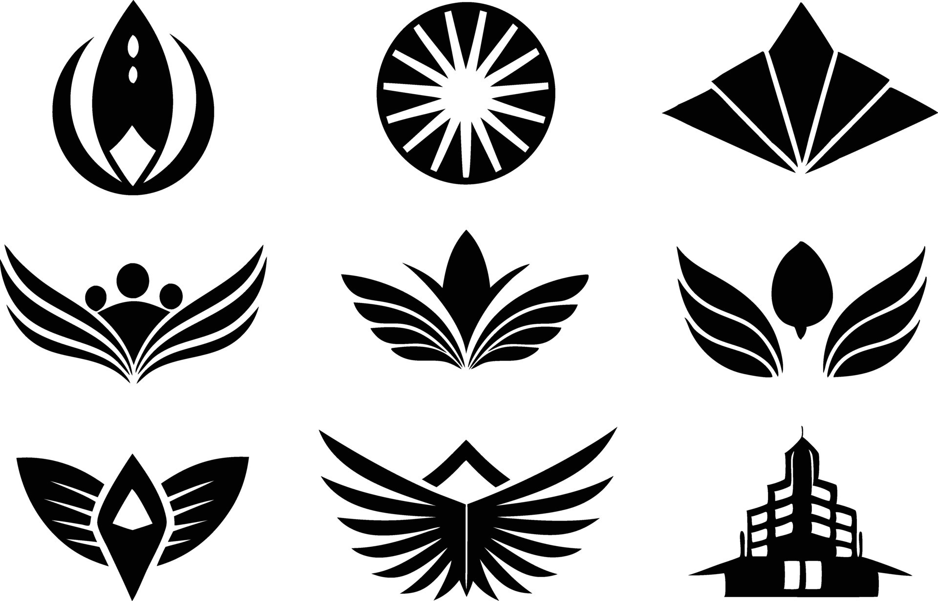 set off minimal corporate logo illustration black and white 47197992 ... set off minimal corporate logo illustration black and white 47197992 ...