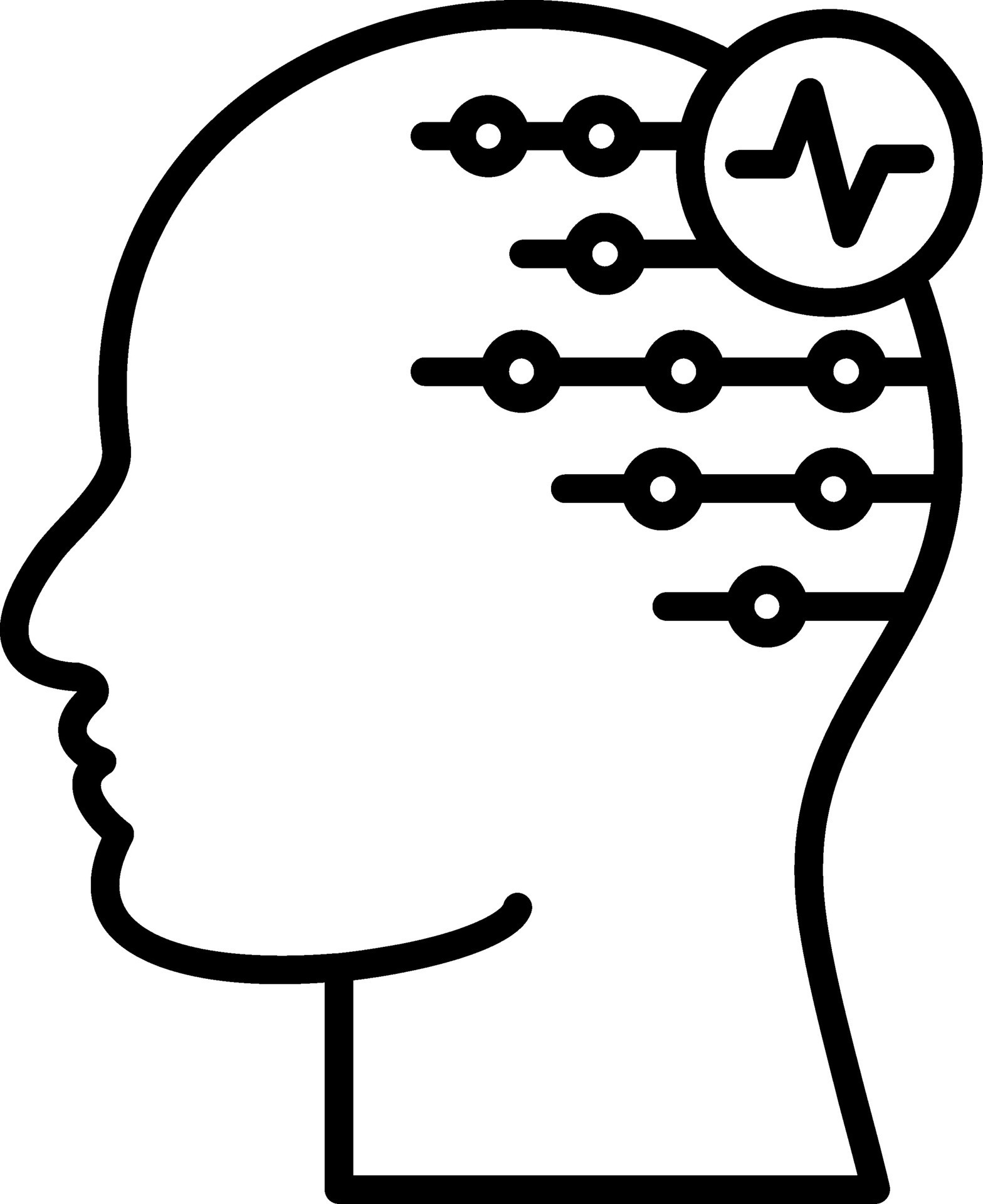 Electroencephalogram Line Icon 47207079 Vector Art at Vecteezy Electroencephalogram Line Icon 47207079 Vector Art at Vecteezy
