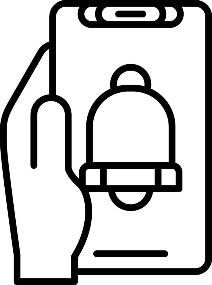 Notification Line Icon 47207613 Vector Art at Vecteezy Notification Line Icon 47207613 Vector Art at Vecteezy