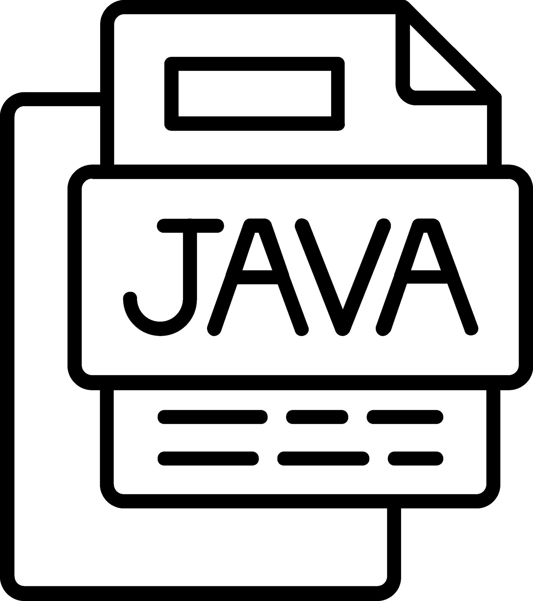 Java File Line Icon 47208446 Vector Art at Vecteezy Java File Line Icon 47208446 Vector Art at Vecteezy