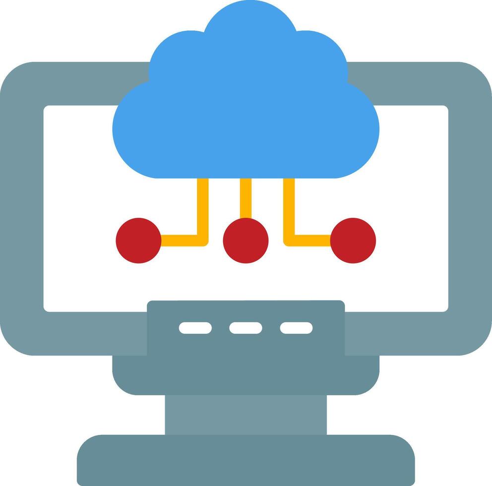 Cloud Computing Flat Icon 47212269 Vector Art at Vecteezy Cloud Computing Flat Icon 47212269 Vector Art at Vecteezy