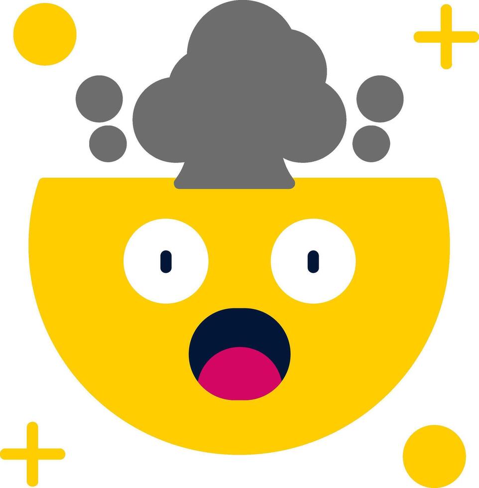 Exploding Flat Icon 47212530 Vector Art at Vecteezy