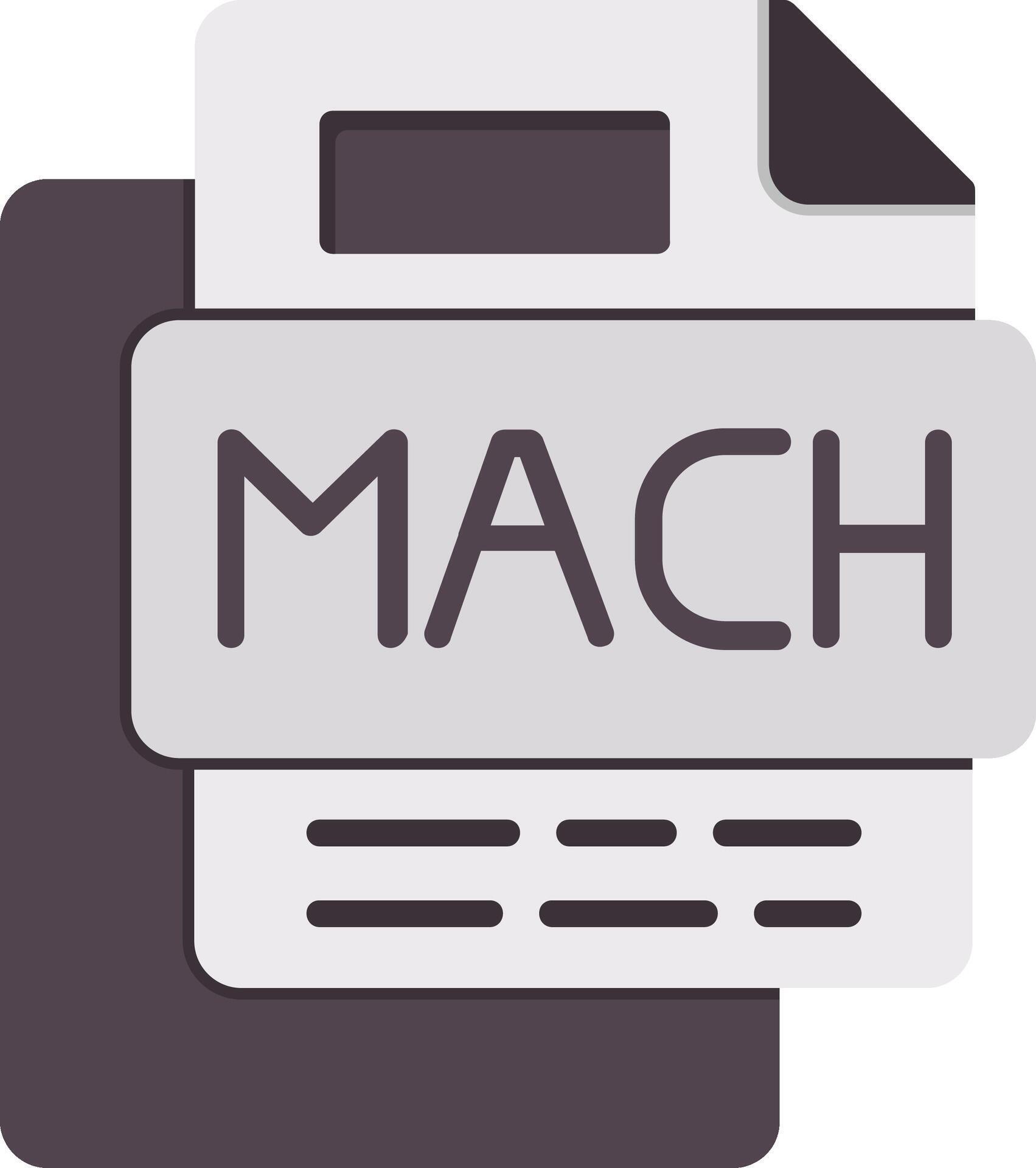 Mach O File Flat Icon 47213149 Vector Art at Vecteezy