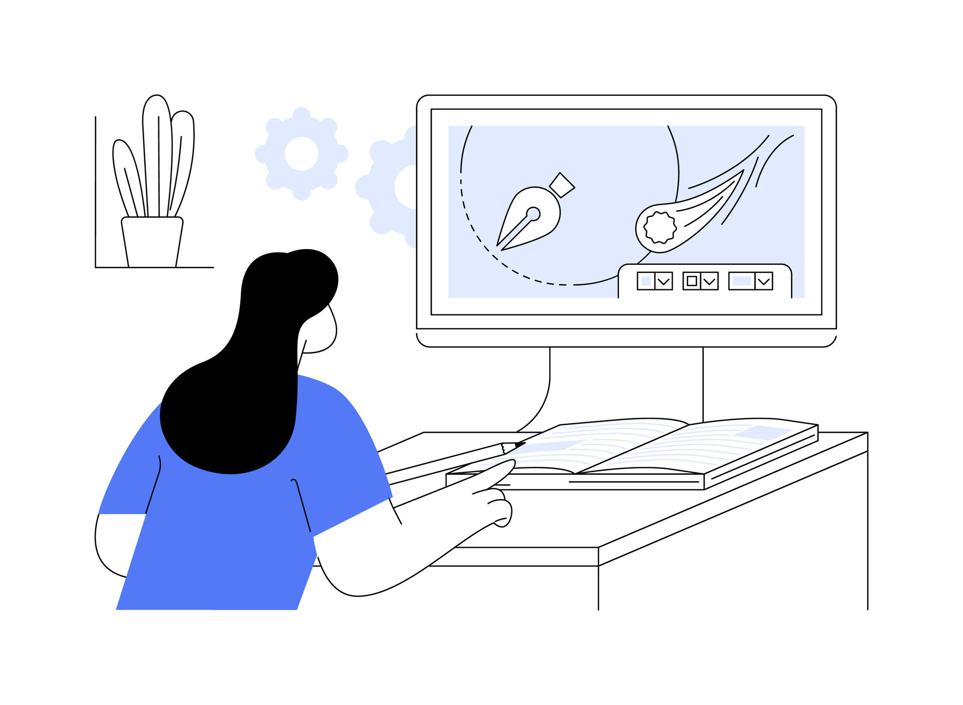 Visual Design Abstract Concept Illustration 47231247 Vector Art At Vecteezy