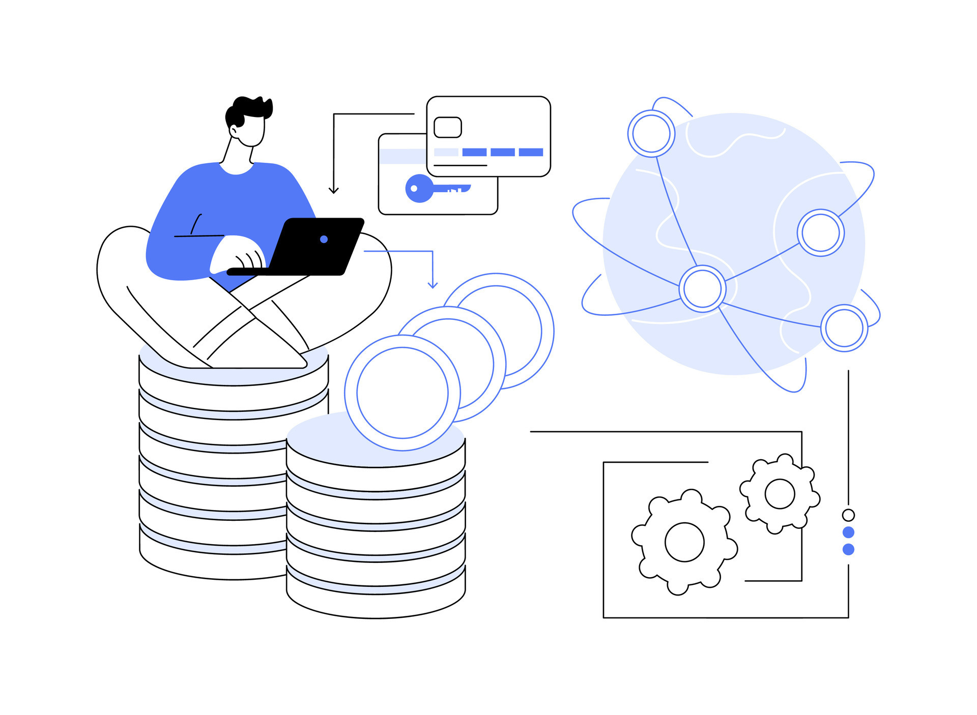 Tokenization abstract concept illustration. 47232076 Vector Art at Vecteezy Tokenization abstract concept illustration. 47232076 Vector Art at Vecteezy