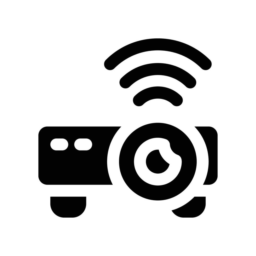 proyector icono. glifo icono para tu sitio web, móvil, presentación, y logo diseño. 47233084 ...