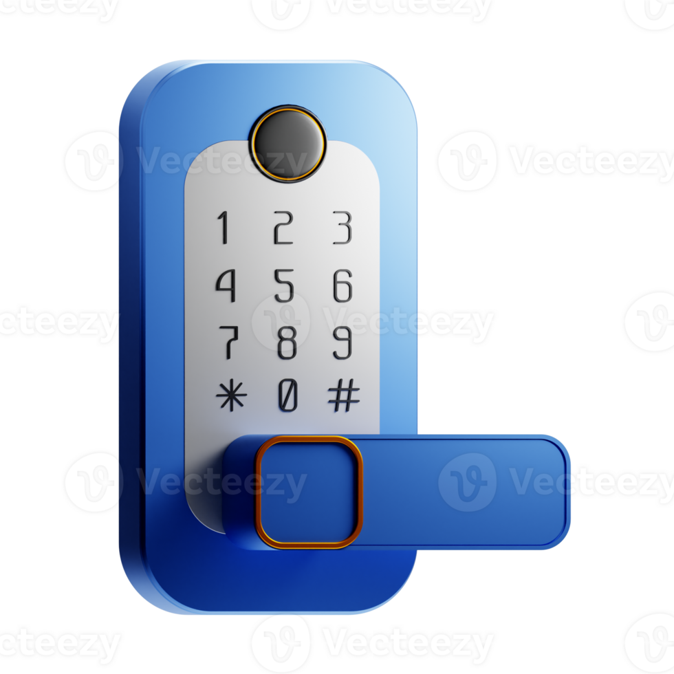 3D Illustration smart door 47236640 PNG 3D Illustration smart door 47236640 PNG